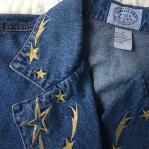 Carolina Blues | Jackets & Coats | Vintage Carolina Blues Denim Jacket ...